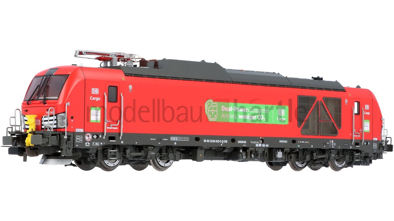 PIKO 51160 / 51162 / 51163 Zweikraftlok BR 249 Vectron Dual Mode DB ...
