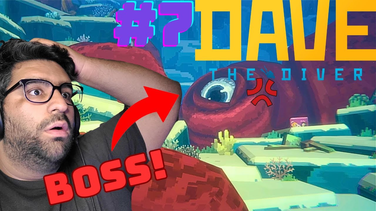 Crazy Boss Fight! Dave The Diver #7 - YouTube