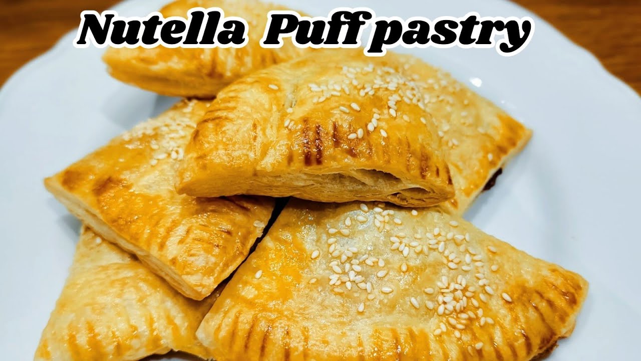 Easy And Quick Nutella Puff Pastry Recipe |Paratha Puff pastry|Irum ...