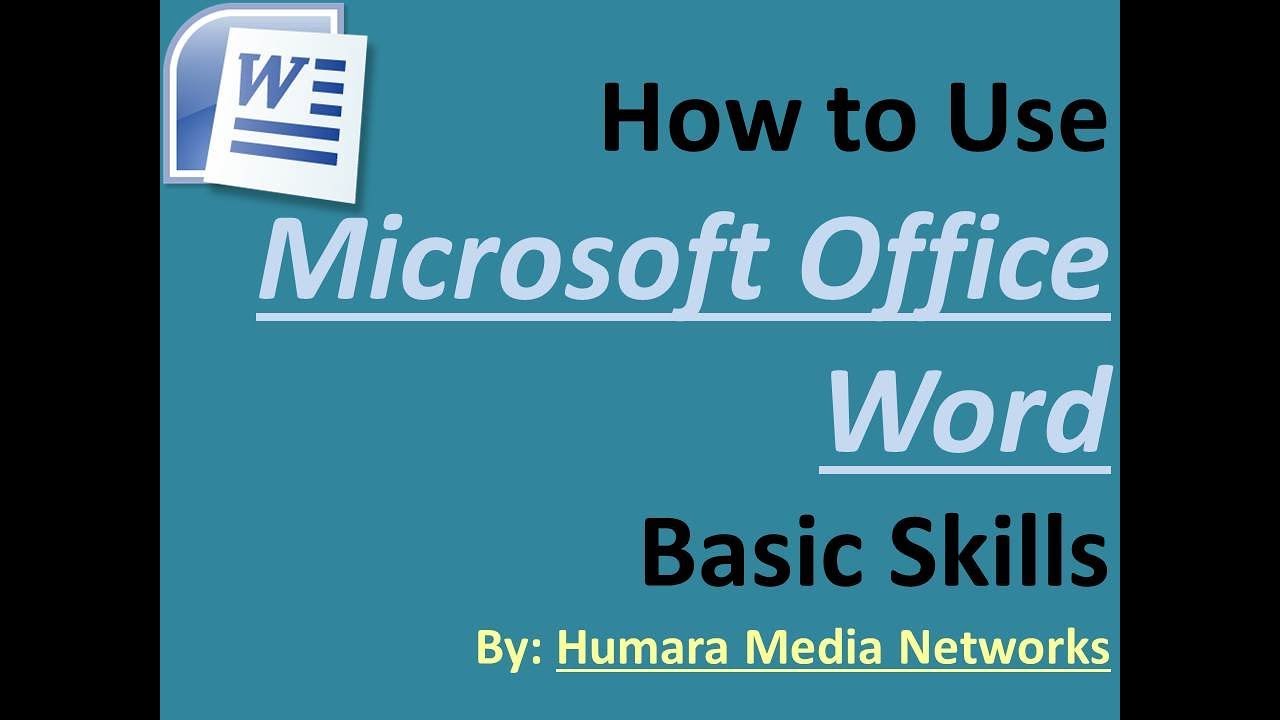 The Beginner's Guide to Office - Office Basics Tutorial by Humara Media ...