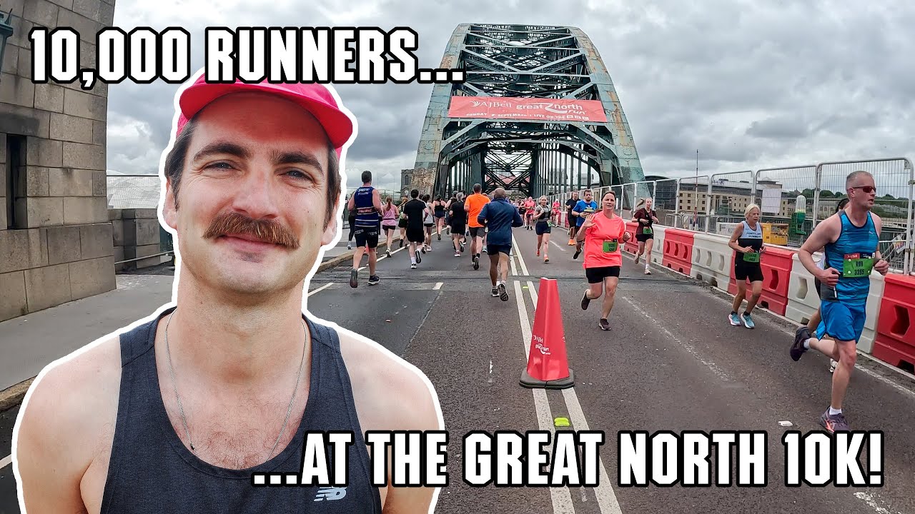 Running with 10,000 PEOPLE at the brilliant GREAT NORTH 10K! - Al ...