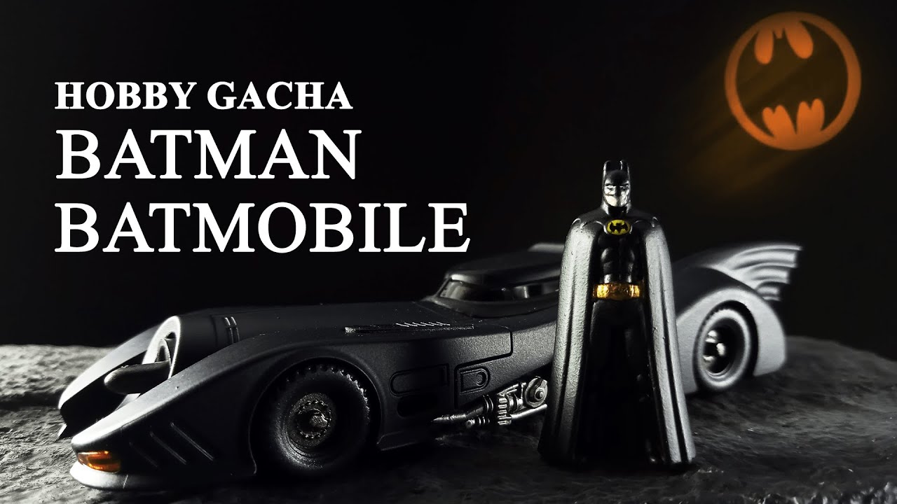 【Detail Touch Up】Hobby Gacha Batman & Batmobile - YouTube