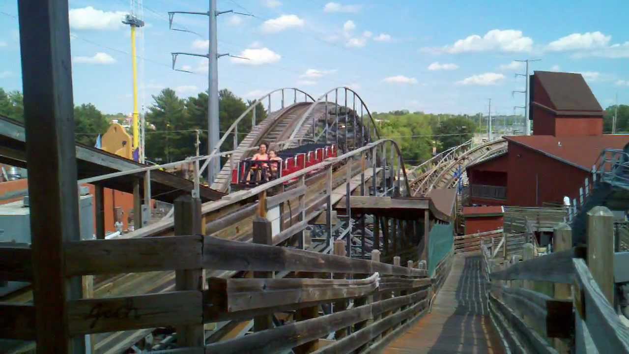 The Theme Park Evaluator Episode 7 Timber Falls Part 1 - YouTube