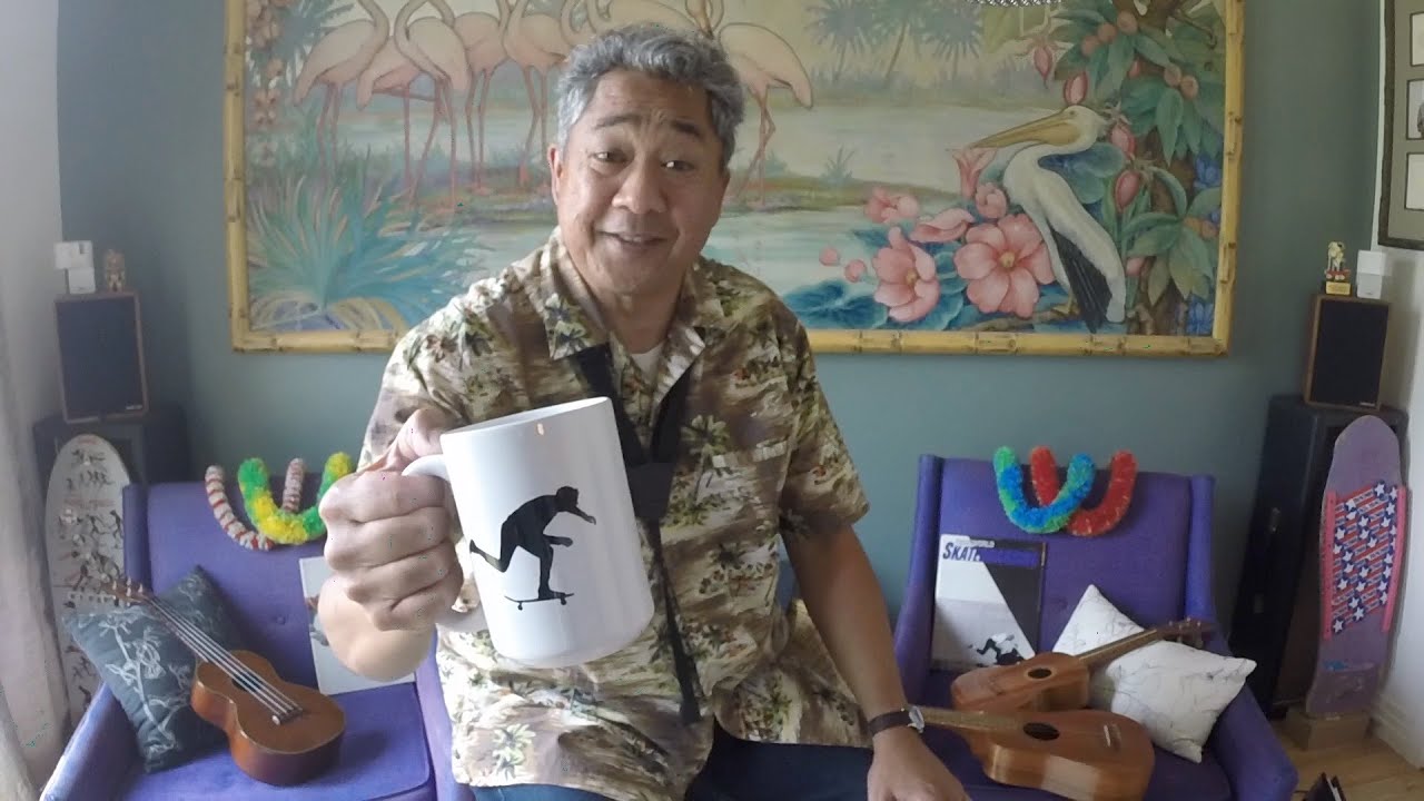 Adrian Demain Lockdown Luau 15 Ukulele Show - YouTube
