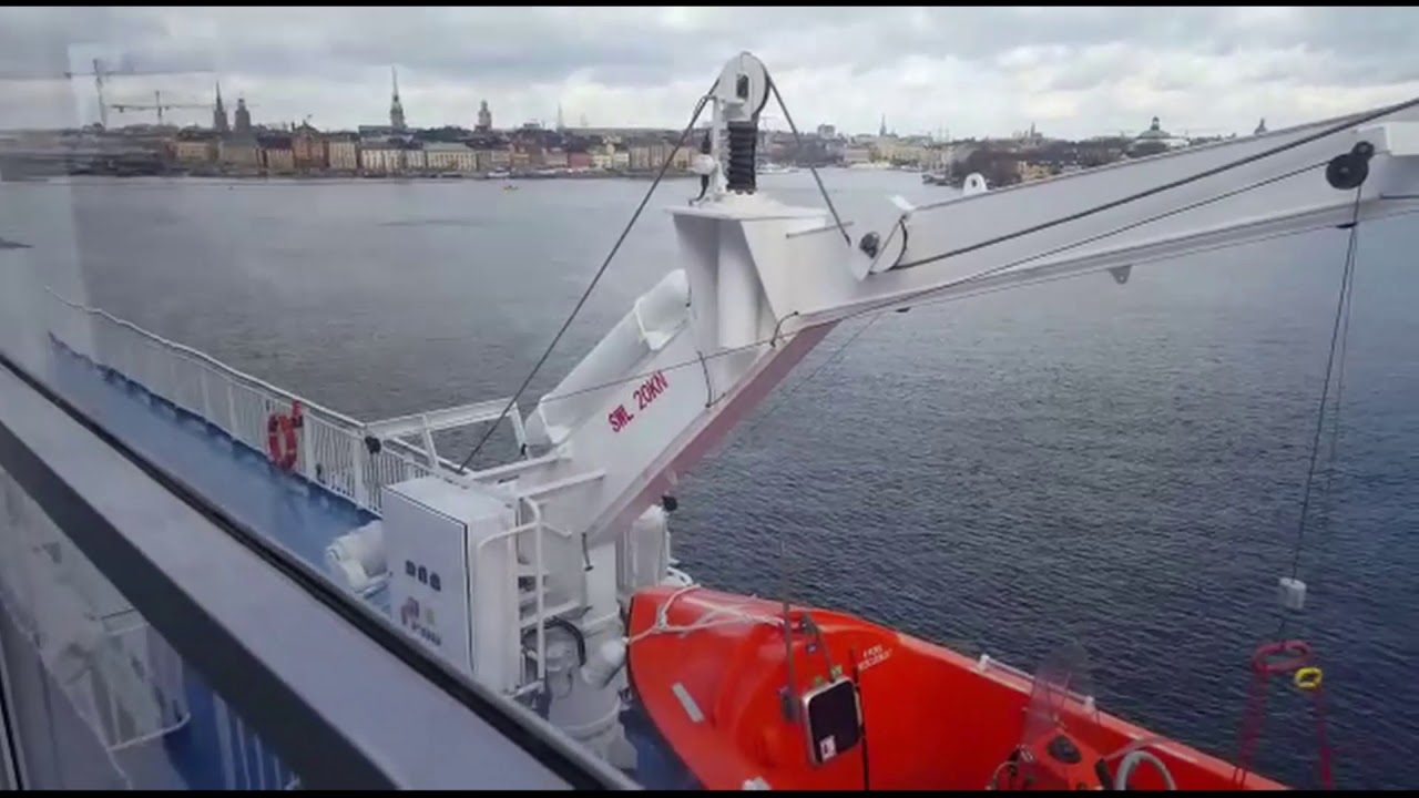 MS Visborg in Stockholm - YouTube