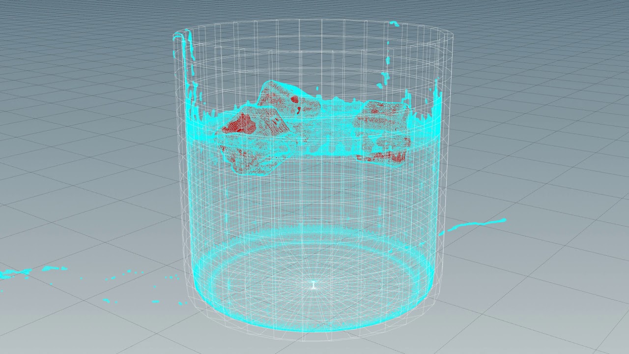 Houdini red ice cubes - YouTube