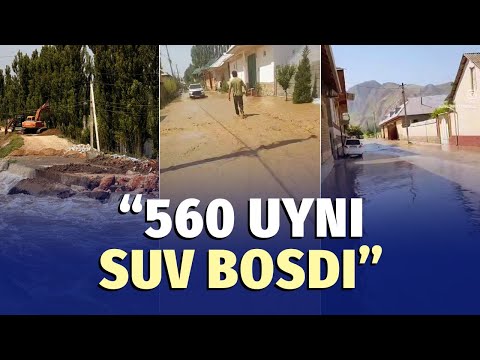 Andijonda suv toshqini sodir bo‘ldi