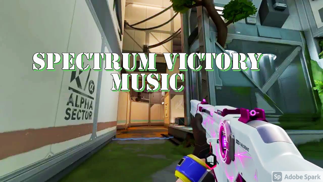 Valorant Spectrum Victory Music Agents Taps Finger - YouTube