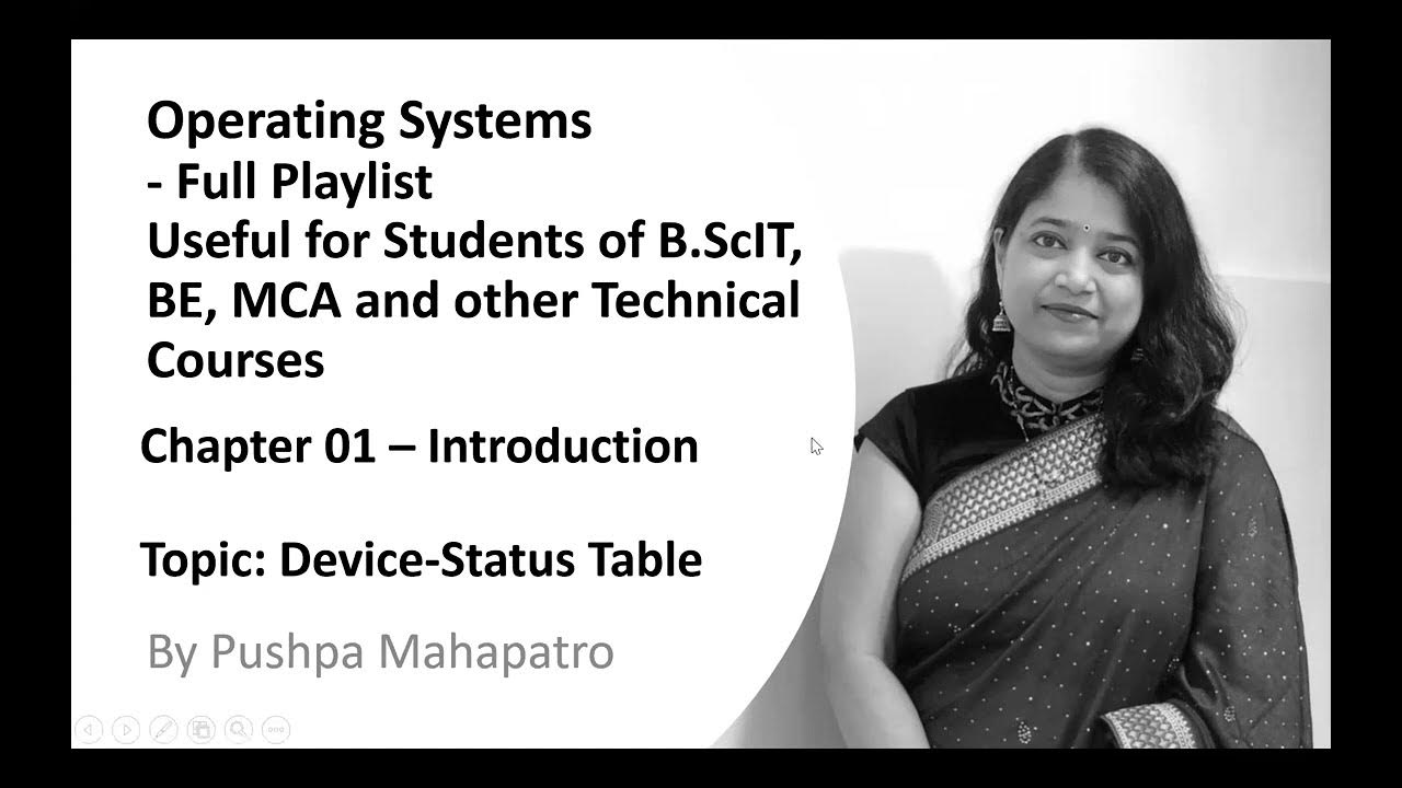 03 Device Status Table - YouTube