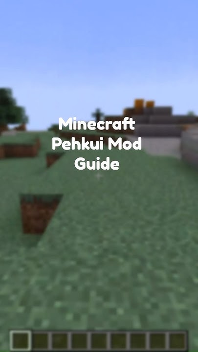 Minecraft Pehkui Mod Guide! #minecraft #viral #minecraftmods #minecrafttipsandtricks #shorts ...