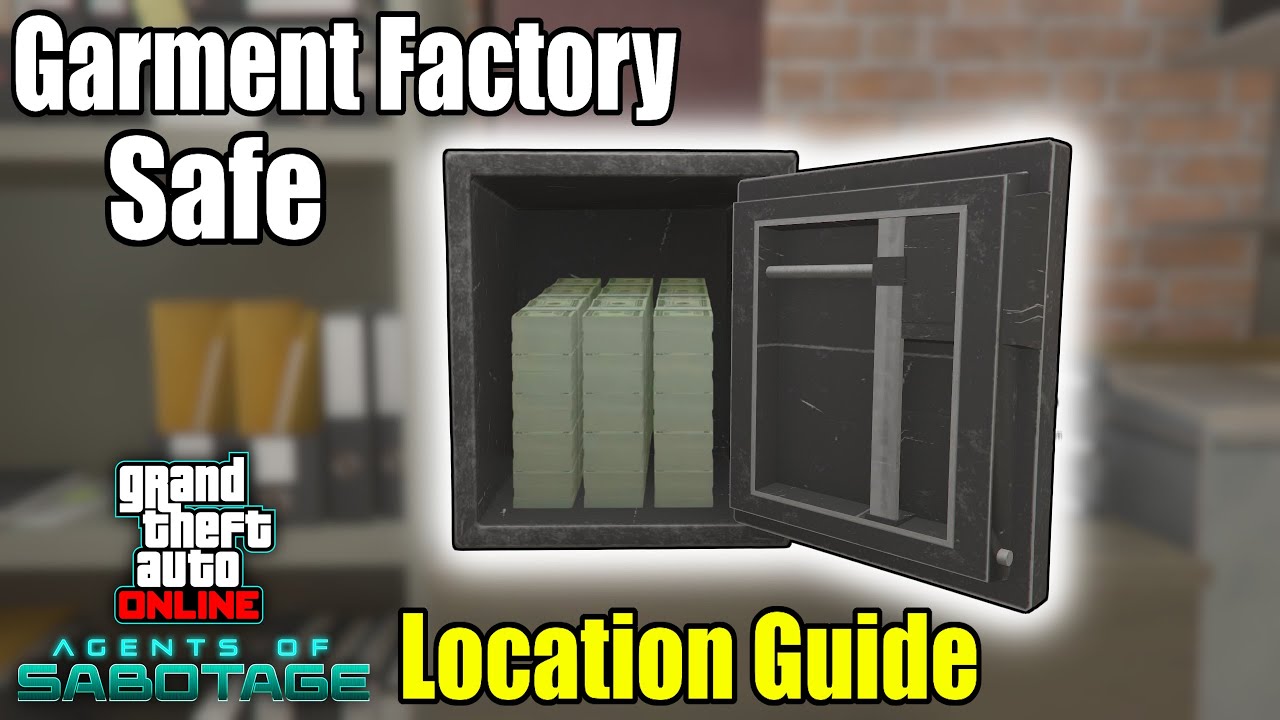 Where is Garment Factory (Darnell Bros) Safe in GTA 5 Online - YouTube