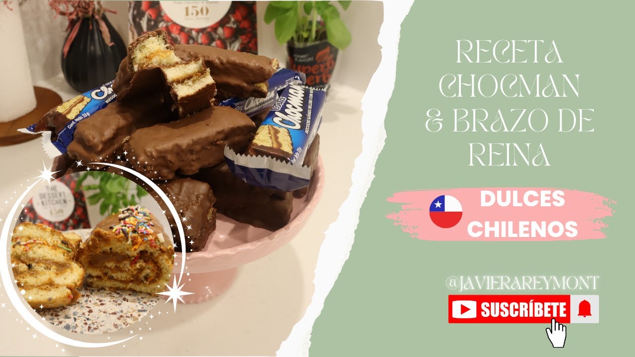 RECETA CHOCMAN Y BRAZO DE REINA!! 2X1 , COMO HACER CHOCMAN. - YouTube