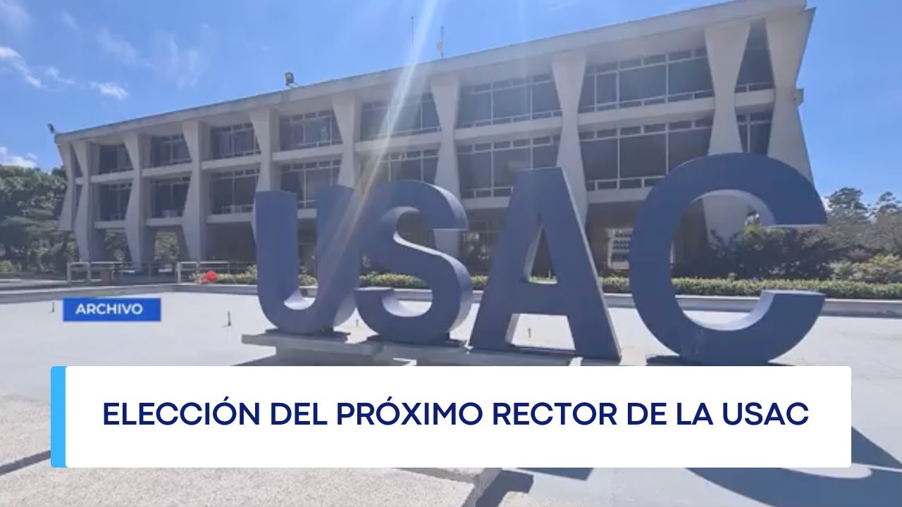 Activan proceso para elegir a próximo rector de la USAC - YouTube