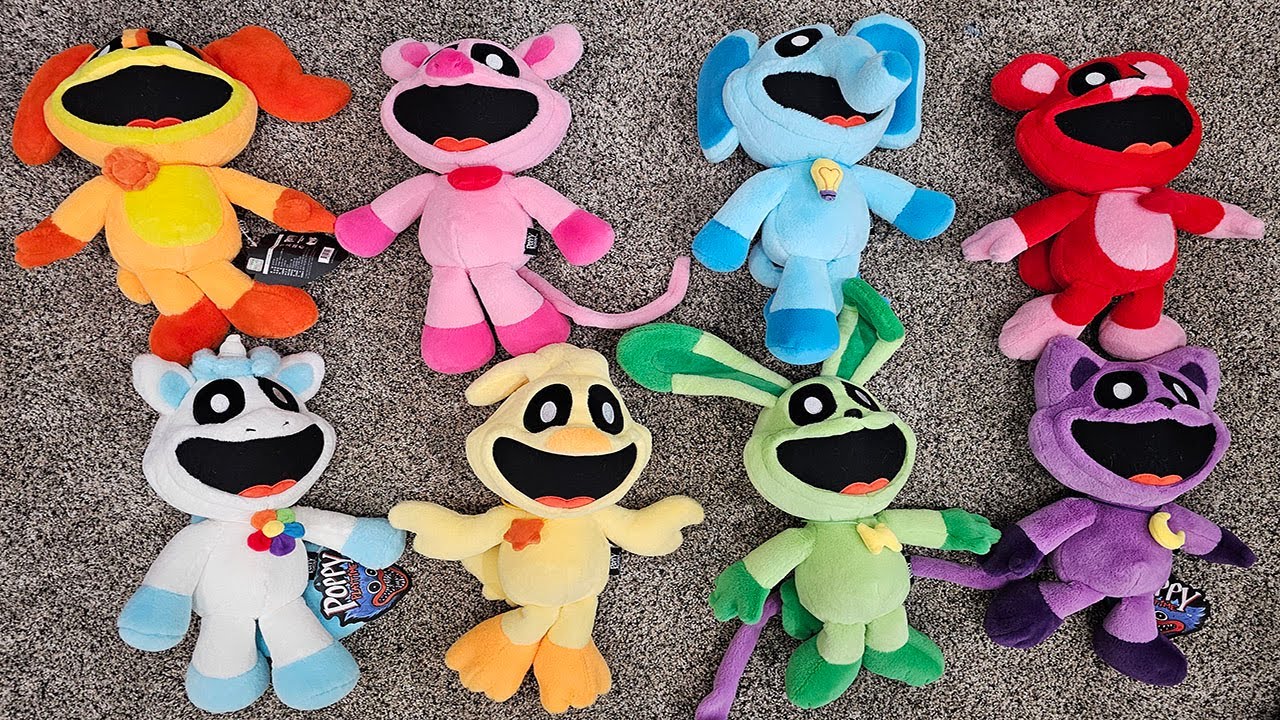 GHs Official Smiling Critters Plushies - YouTube