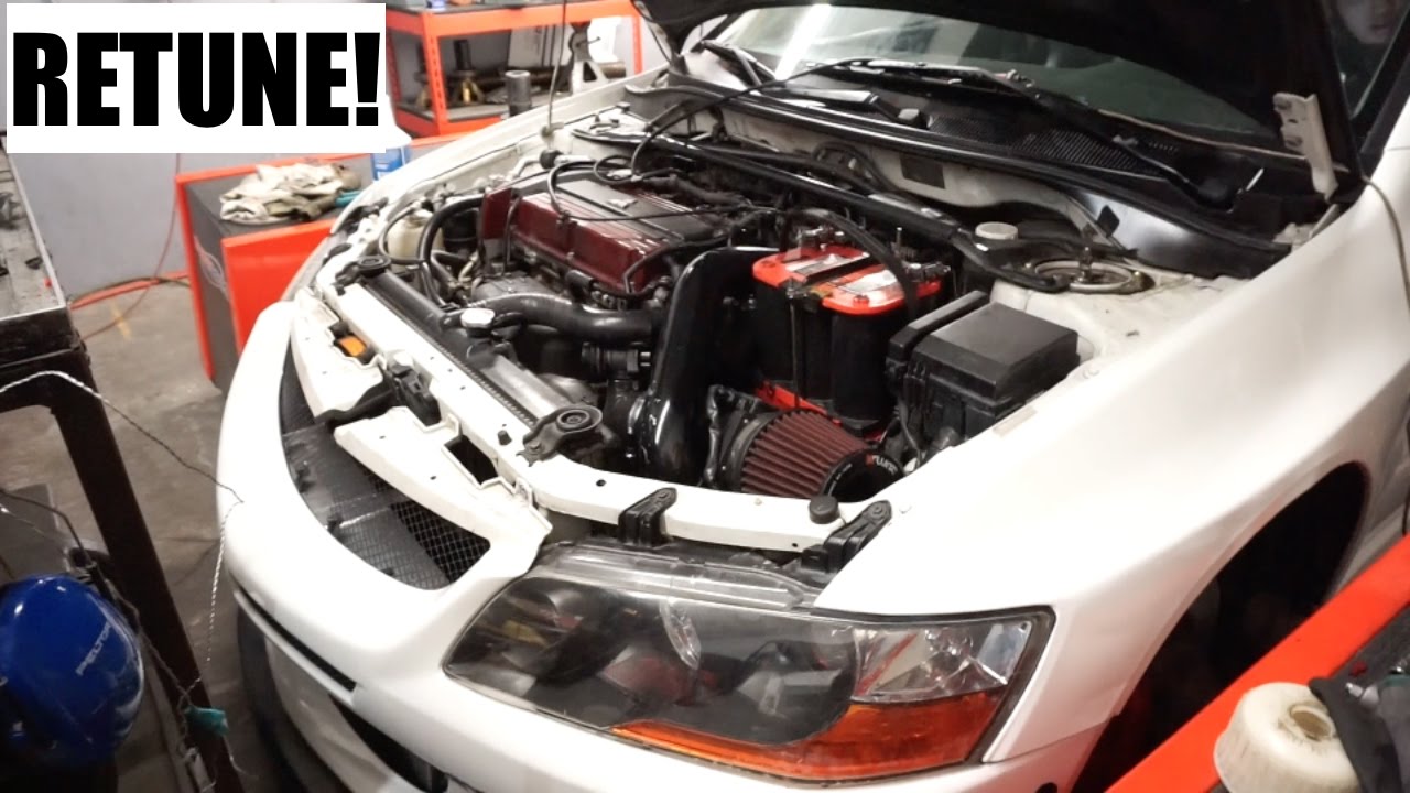 Evo 8 Update: FP White Dyno Day! - YouTube