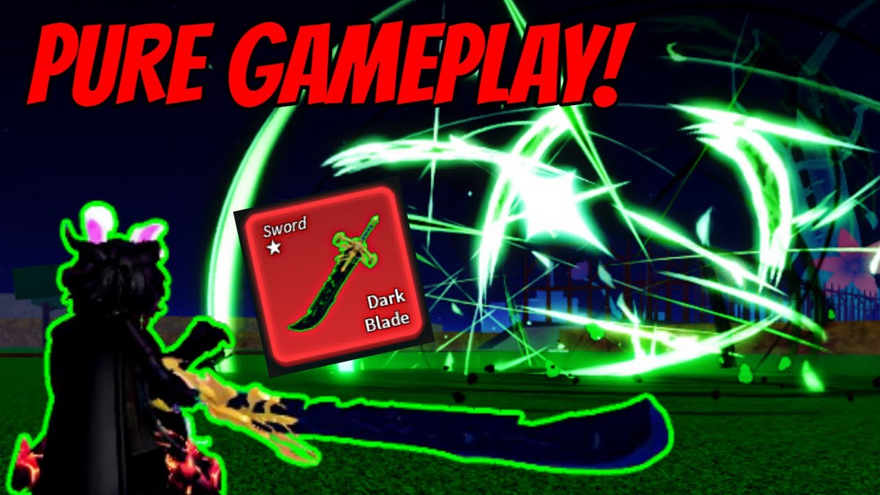 Darkblade + Superhuman Pure Gameplay #2 | Blox Fruits | Kyuuru - YouTube
