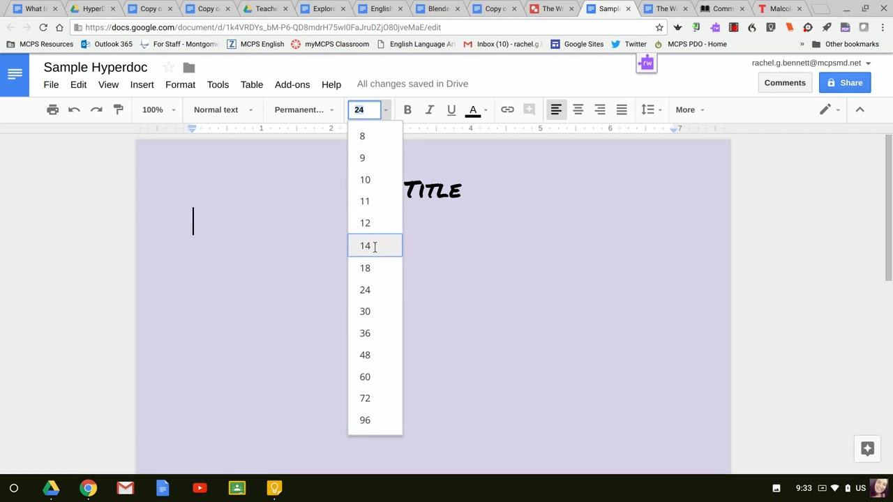 creating and using hyperdocs for classroom interactions. - YouTube