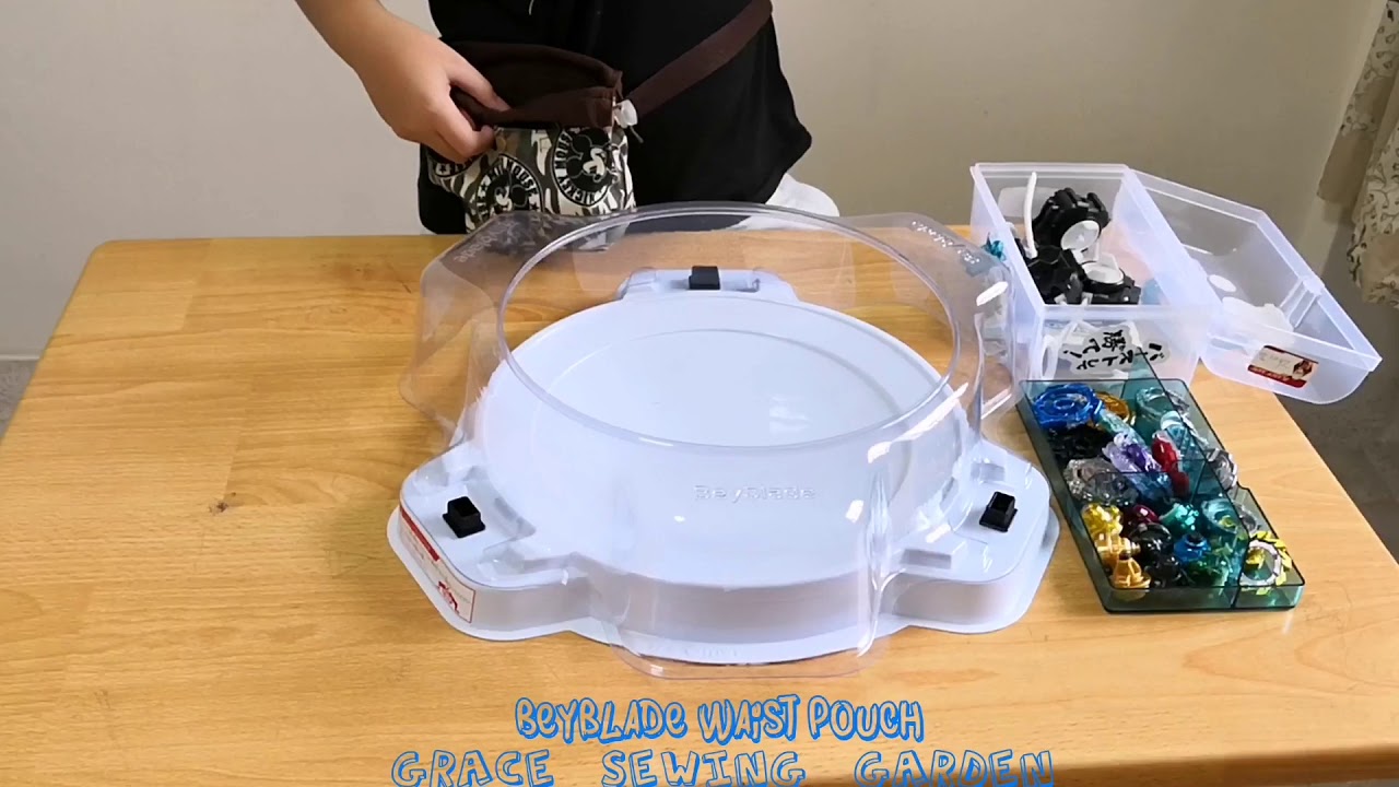 Beyblade waist pouch - YouTube