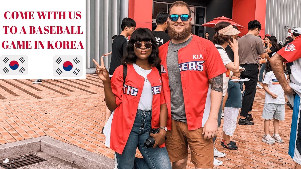 GOING TO A KOREAN BASEBALL GAME FOR THE FIRST TIME | GWANGJU KIA TIGERS ...