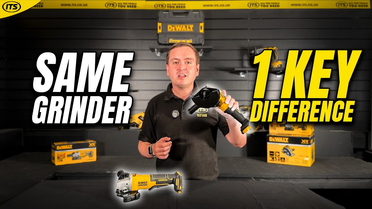 They're the Same Dewalt Grinders… Except for THIS! - YouTube