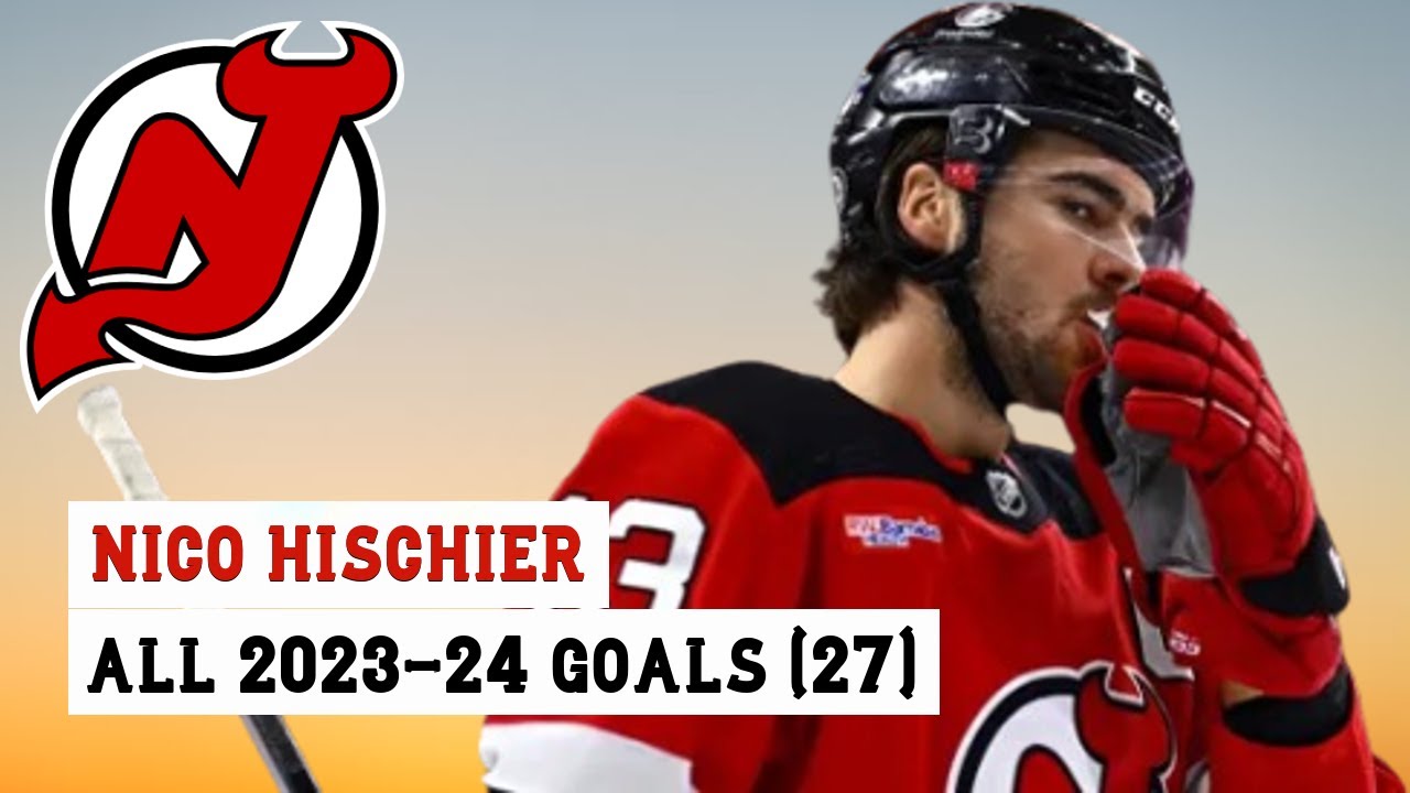 Nico Hischier (#13) All 27 Goals of the 2023-24 NHL Season - YouTube