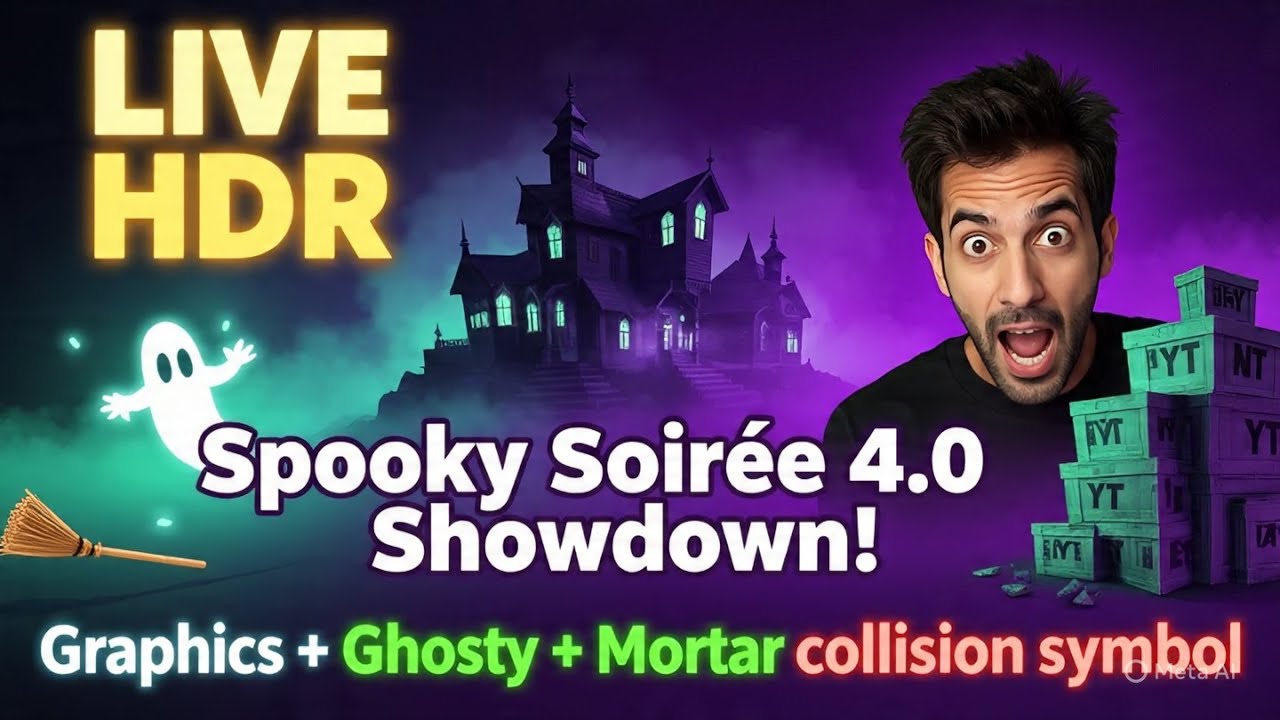 LIVE: Spooky Soirée 4.0 – Ghosty Powers, Magic Broom & Mortar Carnage ...