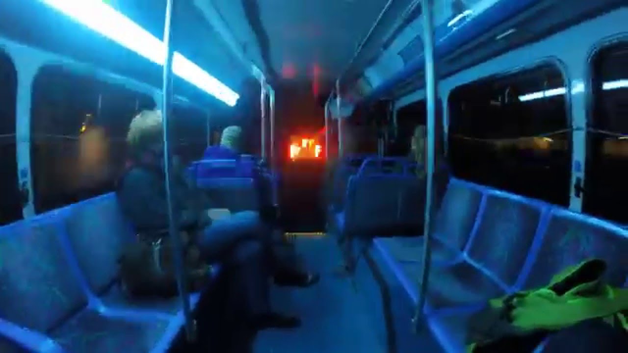 On the bus in downtown Eugene - YouTube