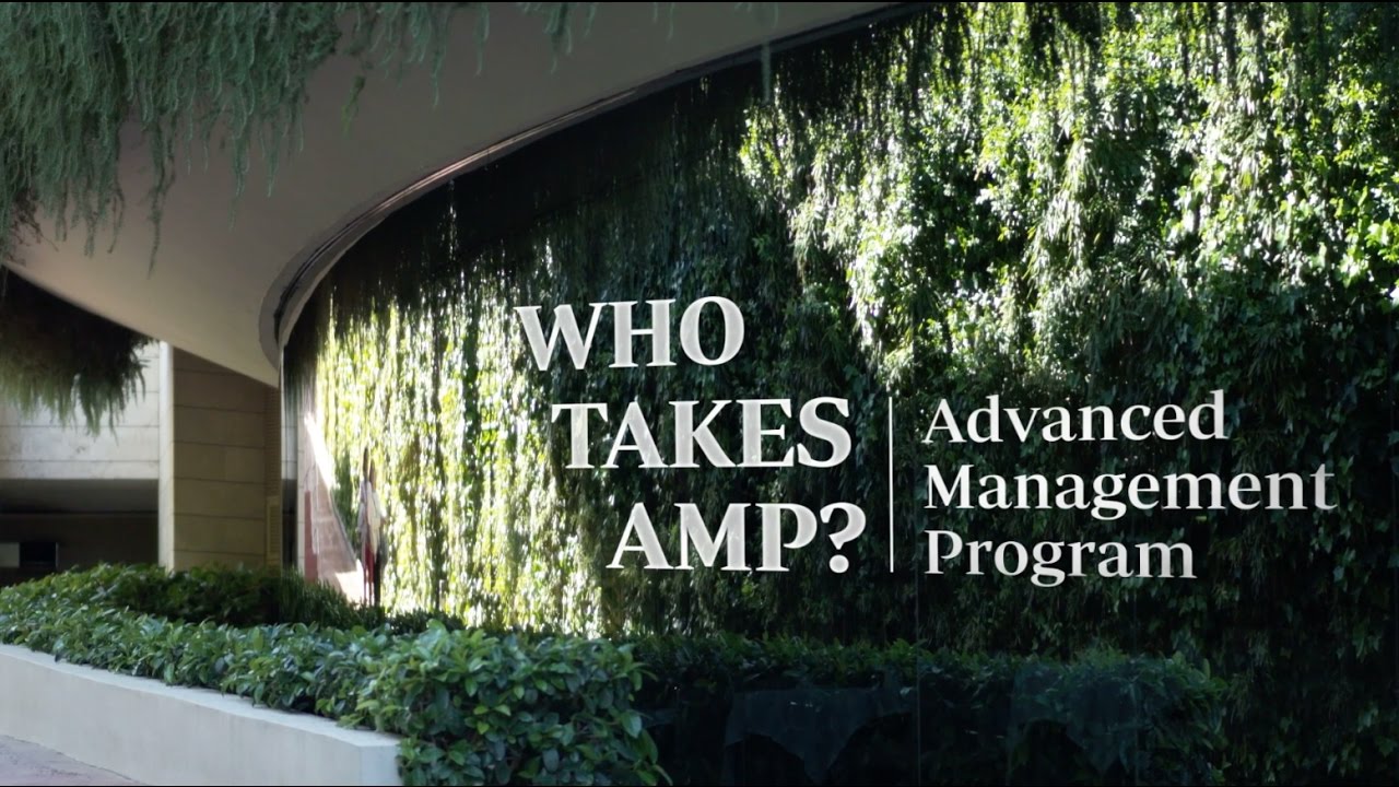 Who Takes AMP? IESE Advanced Management Program - YouTube
