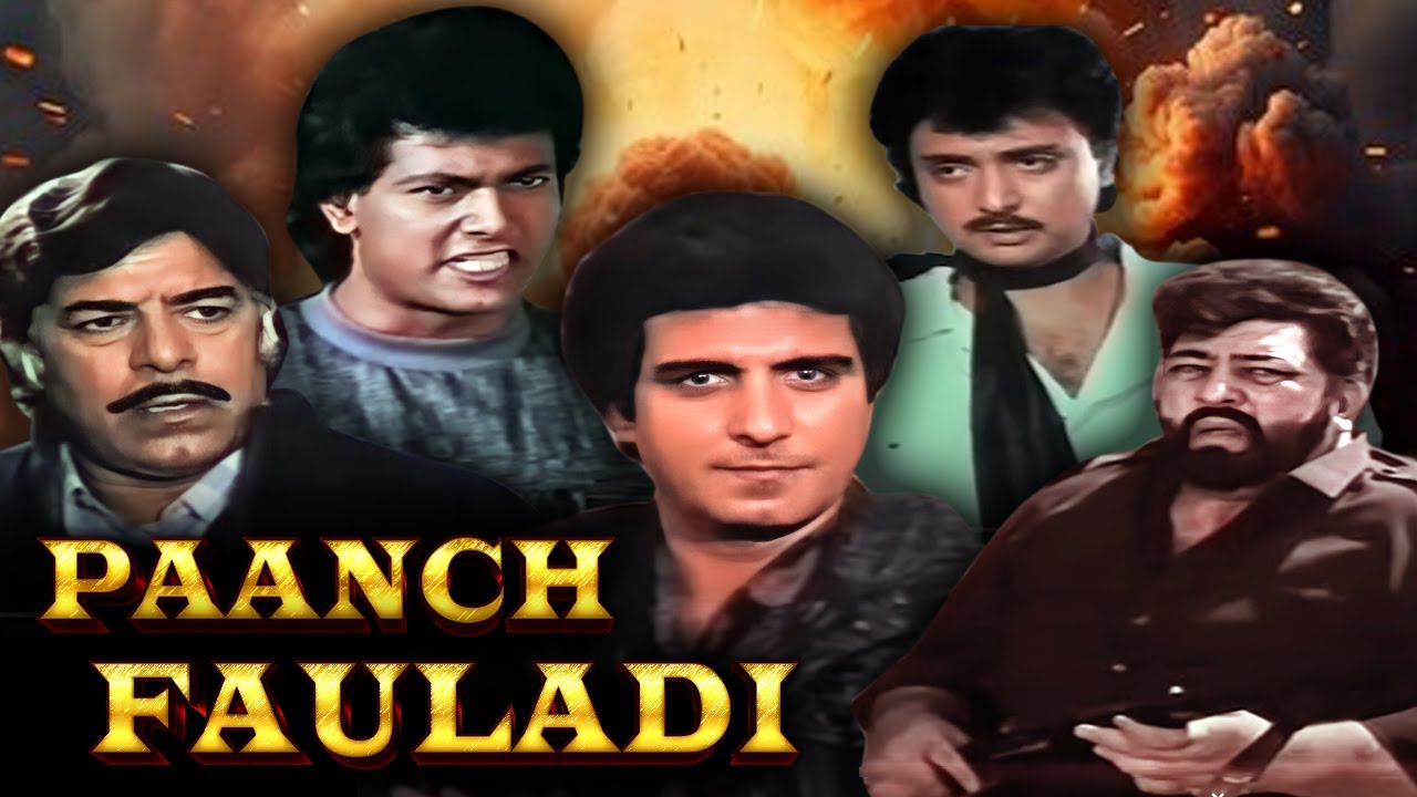 क्या पांच फौलादी ले पाएंगे अपने दुश्मन से बदला | Hindi Action Full ...