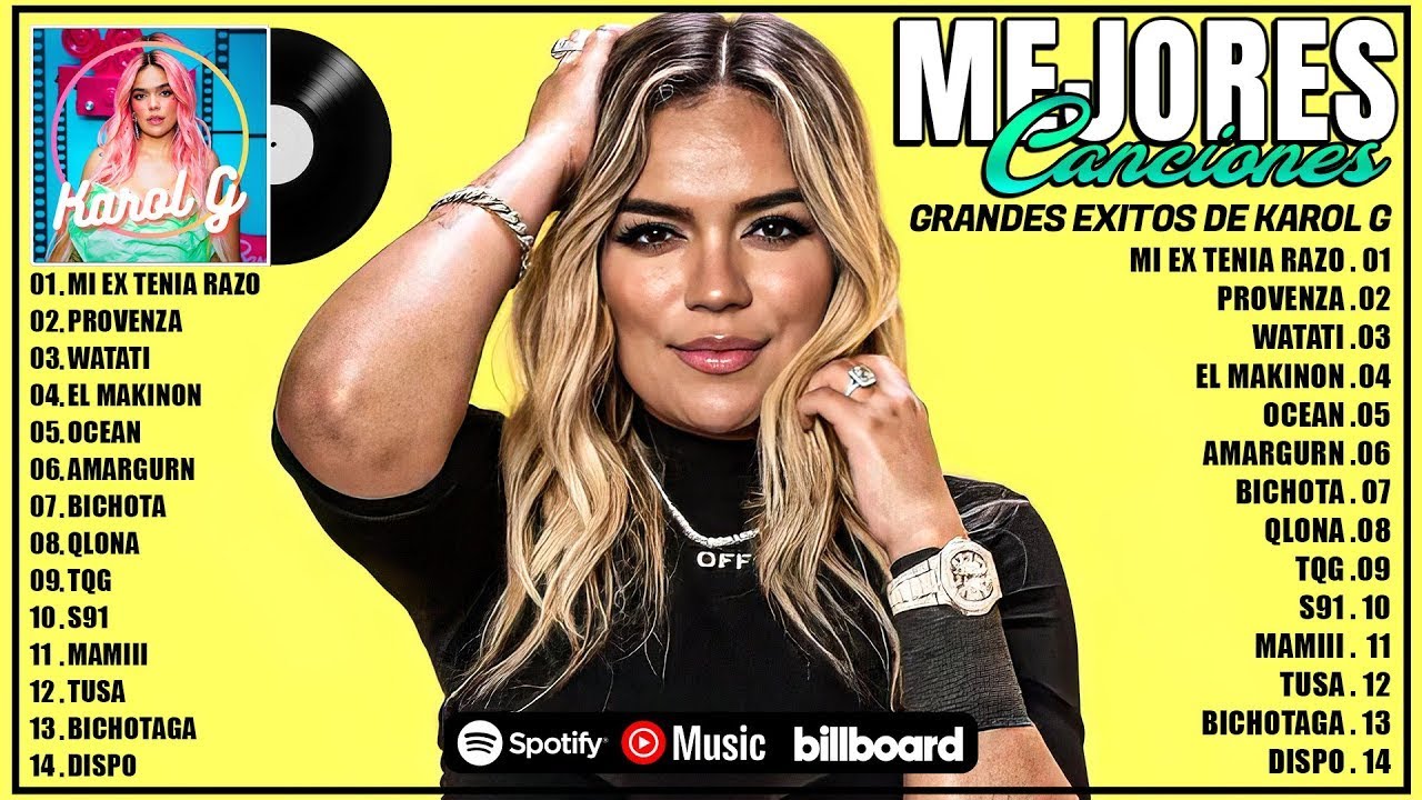 Karol G Mix 2023 Éxitos - Las Mejores Canciones de Karol G 2023 - Mix Reggaeton 2023 - YouTube