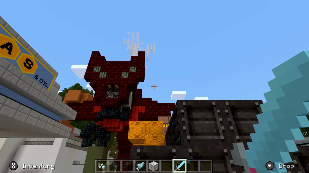 Baby Prince's Minecraft World: Building Transformers Devastator in ...