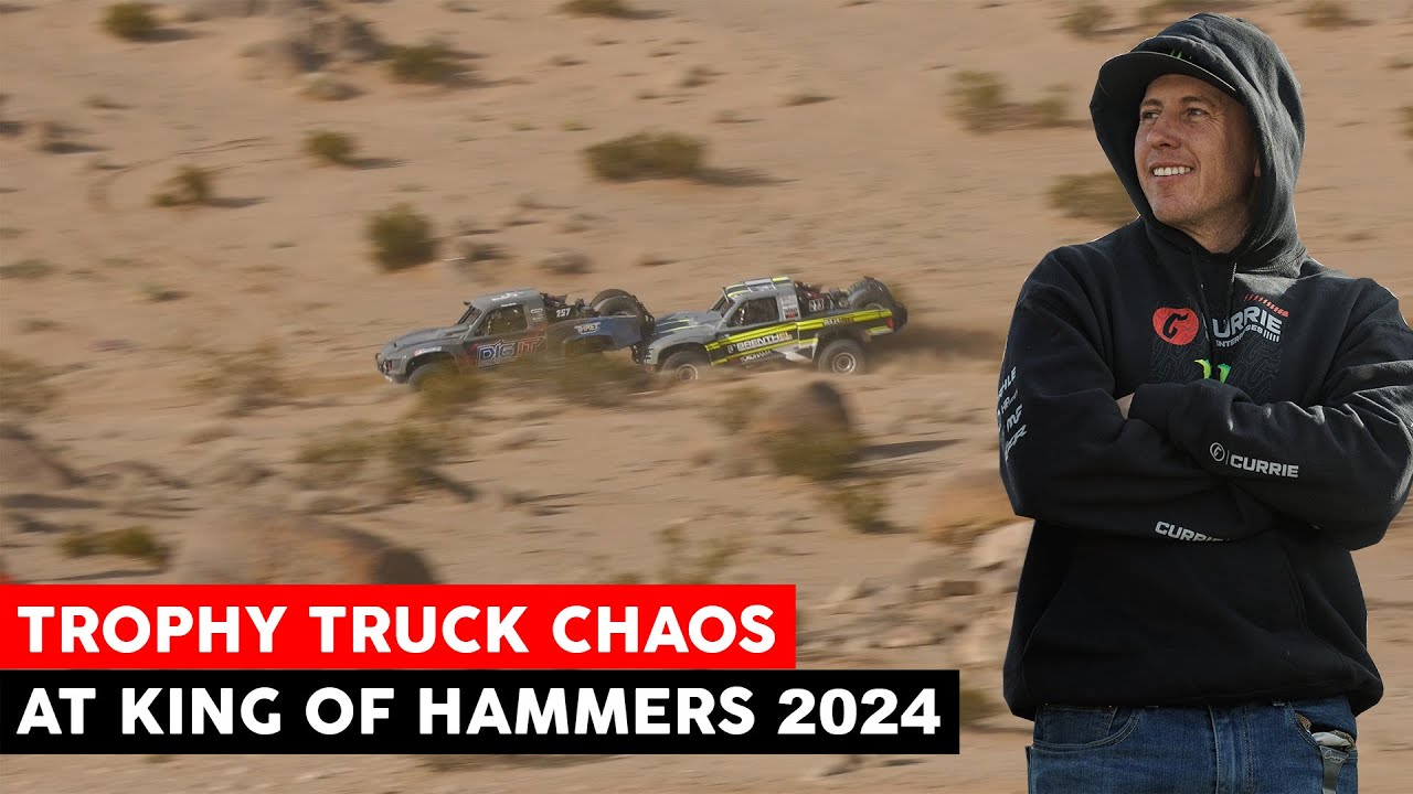 2024 KING OF HAMMERS T1 (TROPHY TRUCK) HIGHLIGHTS | CASEY CURRIE VLOG ...