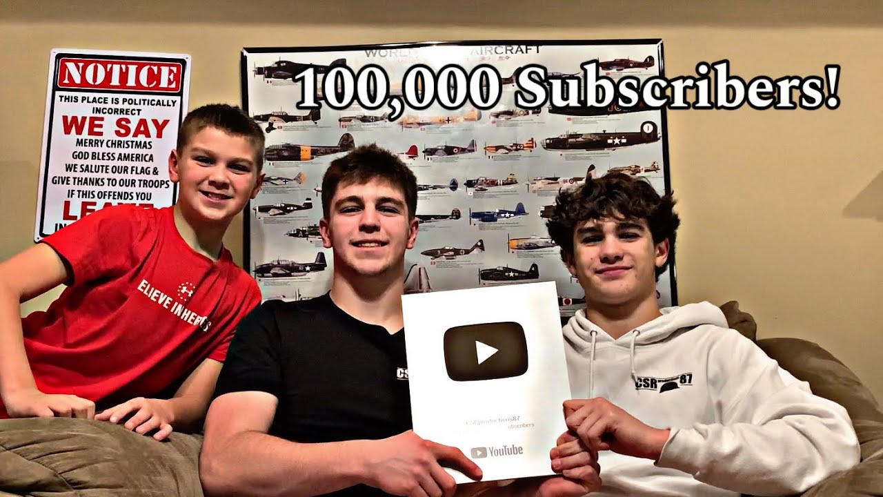 100,000 Subscriber Special: UNBOXING The SILVER PLAQUE - YouTube