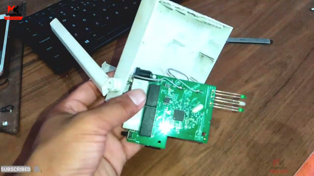 How to Repair a Tplink Router at home | No Power Supply Router - YouTube
