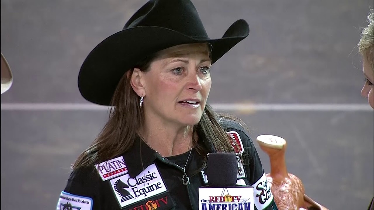 Lisa Lockhart's Response After Winning the 2014 RFD-TV's The American ...