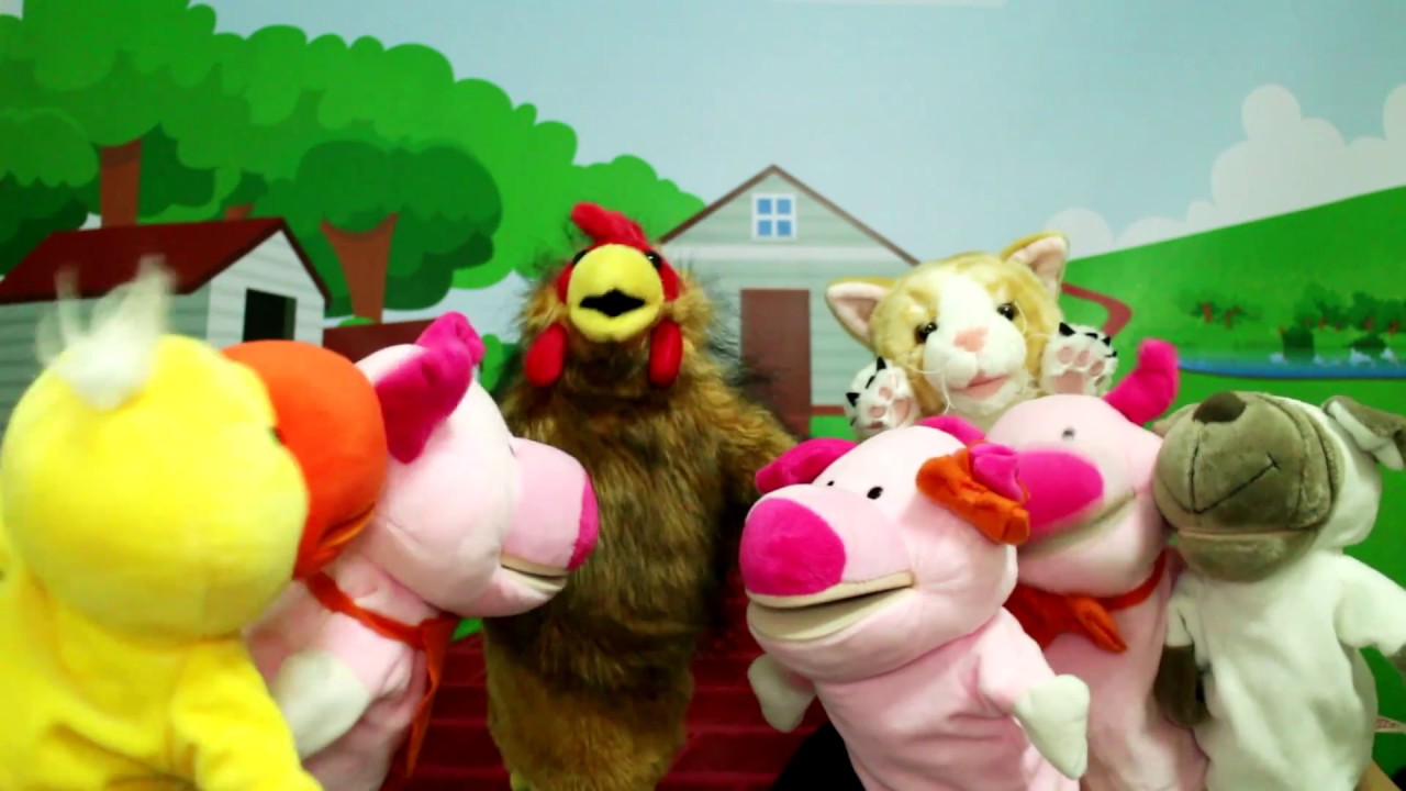 The Little Red Farm - Puppetry Show - YouTube