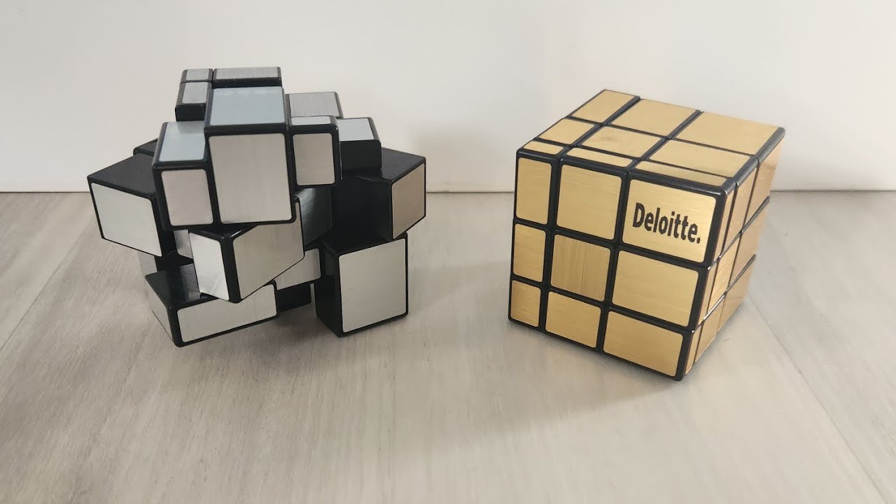 how to solve a mirror cube - YouTube