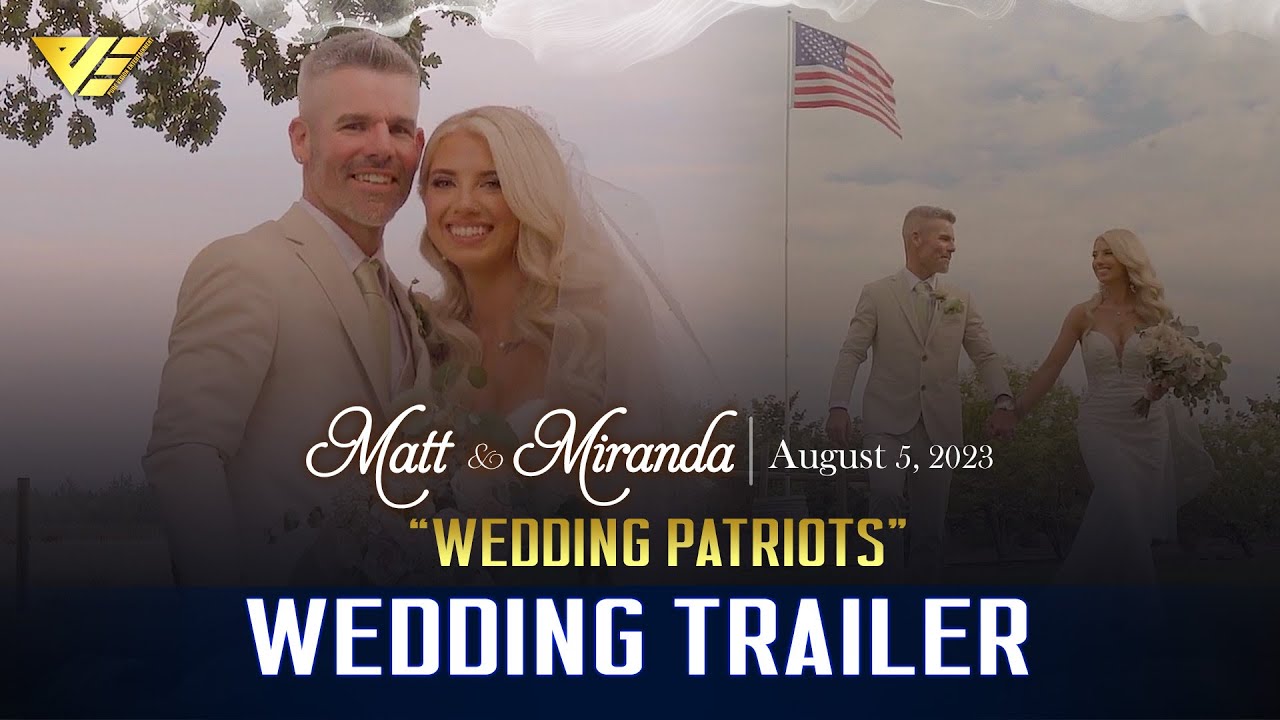 Red, White, and Forever: Matt & Miranda's All-American Wedding - YouTube