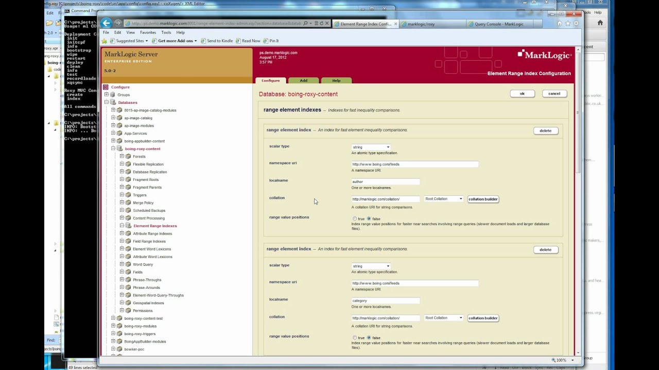 MarkLogic Roxy Framework Quick Start - YouTube