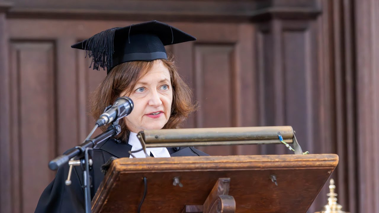 Vice-Chancellor Professor Deborah Prentice’s Inaugural Address - YouTube