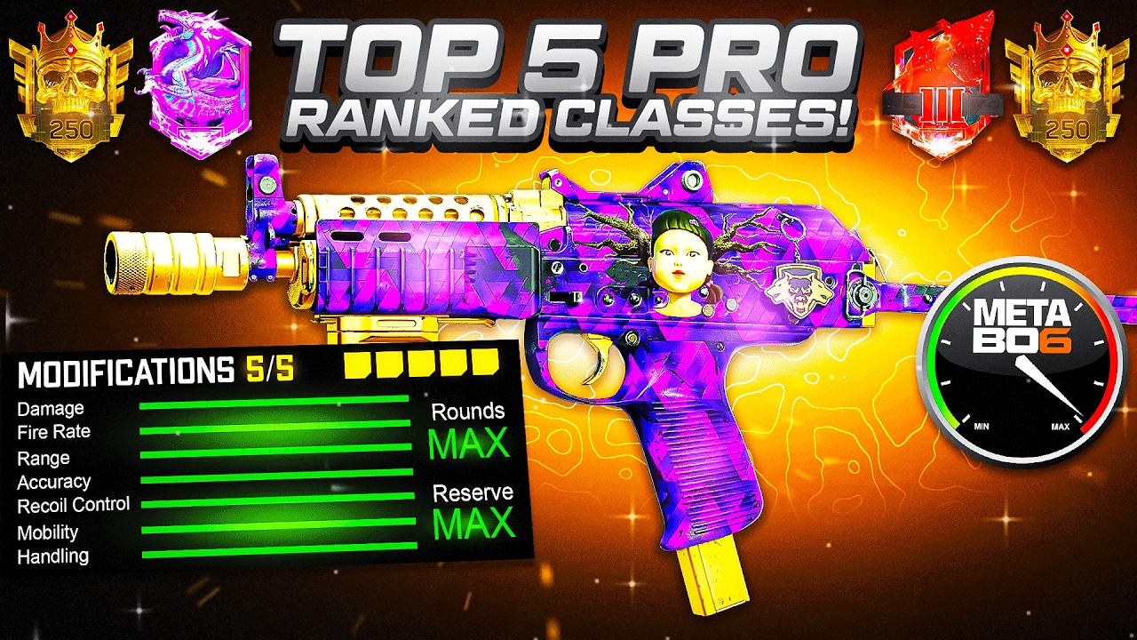 NEW TOP 5 *UPDATED* Pro Meta Best Ranked Play Classes BO6 Season 2 🏆 ...