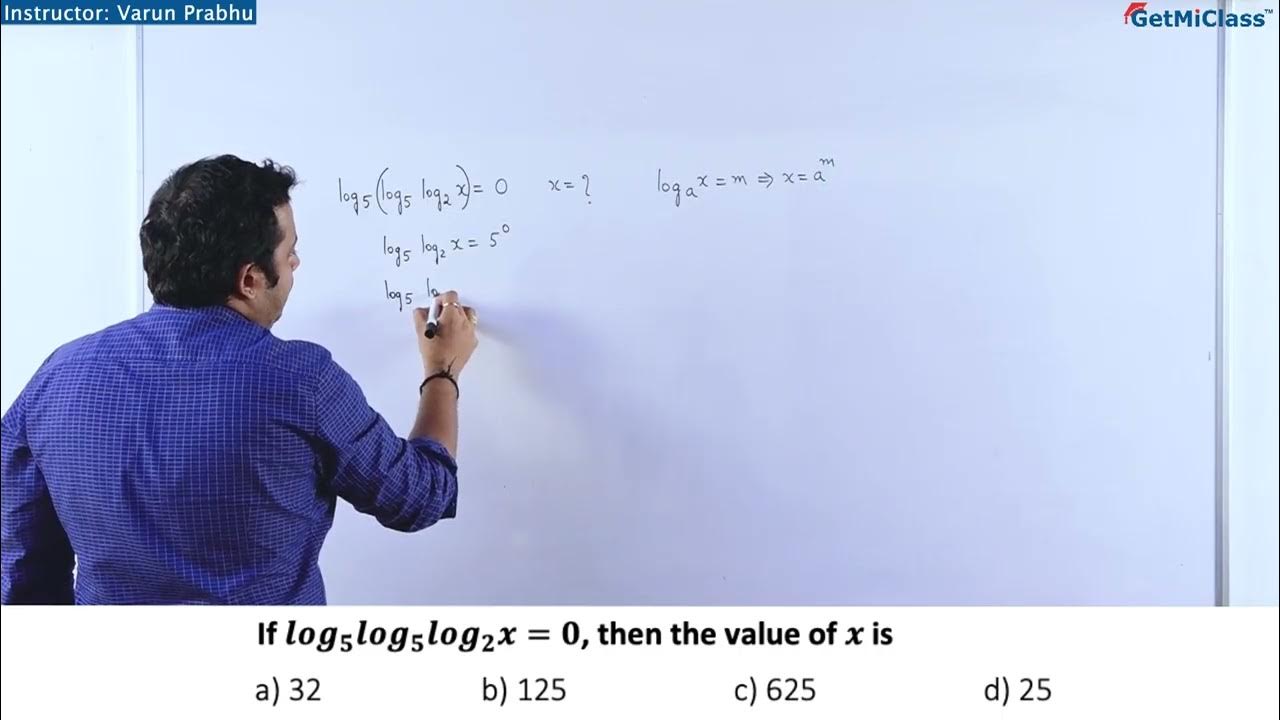 Log Base Comparison Formula Basics JEE 11th Maths Logarithms and Linear Inequalities - YouTube
