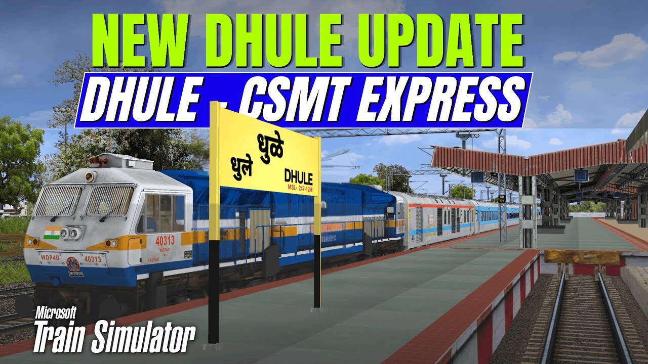 New Dhule Update - Special Diesel Loco Train Journey | 11012 Dhule ...