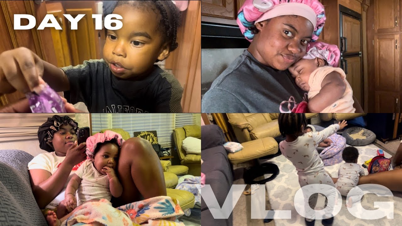 DITL VLOG | DAY 16 OF OUR VLOG CHALLENGE + FAMILY TIME + CHILL LUH DAY ...