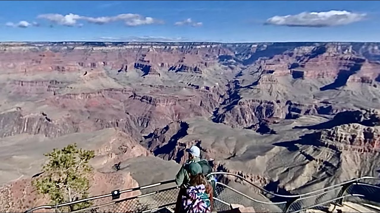 【VR 360 Video】【Arizona】View from South Rim Trail ⑥ @ Grand Canyon NP on ...