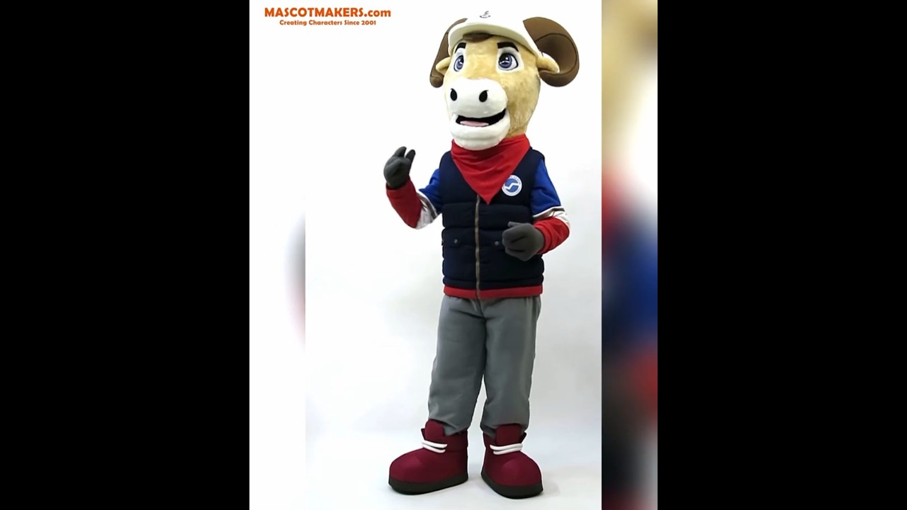 Rocky Sheep Mascot Costume for Chelan County Public Utility District ...