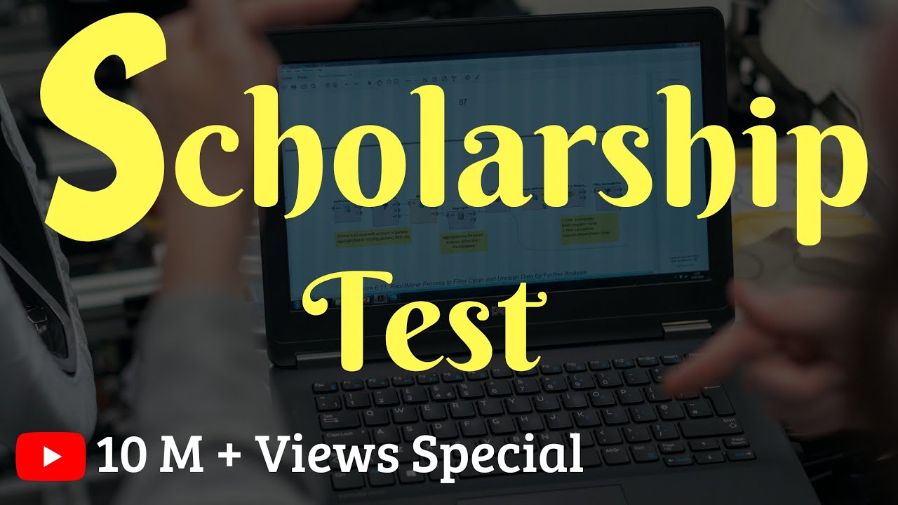 Scholarship Test|Complete Details|Date|Time|Syllabus|How to attempt|J ...