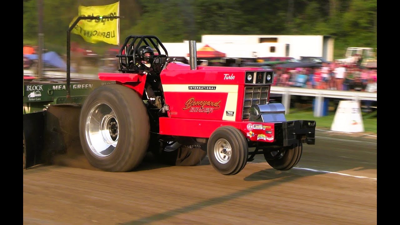 2024 Penfield, IL Light Pro Farm Tractor Pulling - YouTube