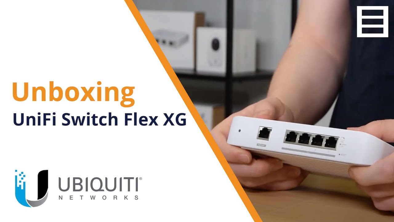 Ubiquiti UniFi Switch Flex XG - USW - Flex - XG | OMG.de - YouTube