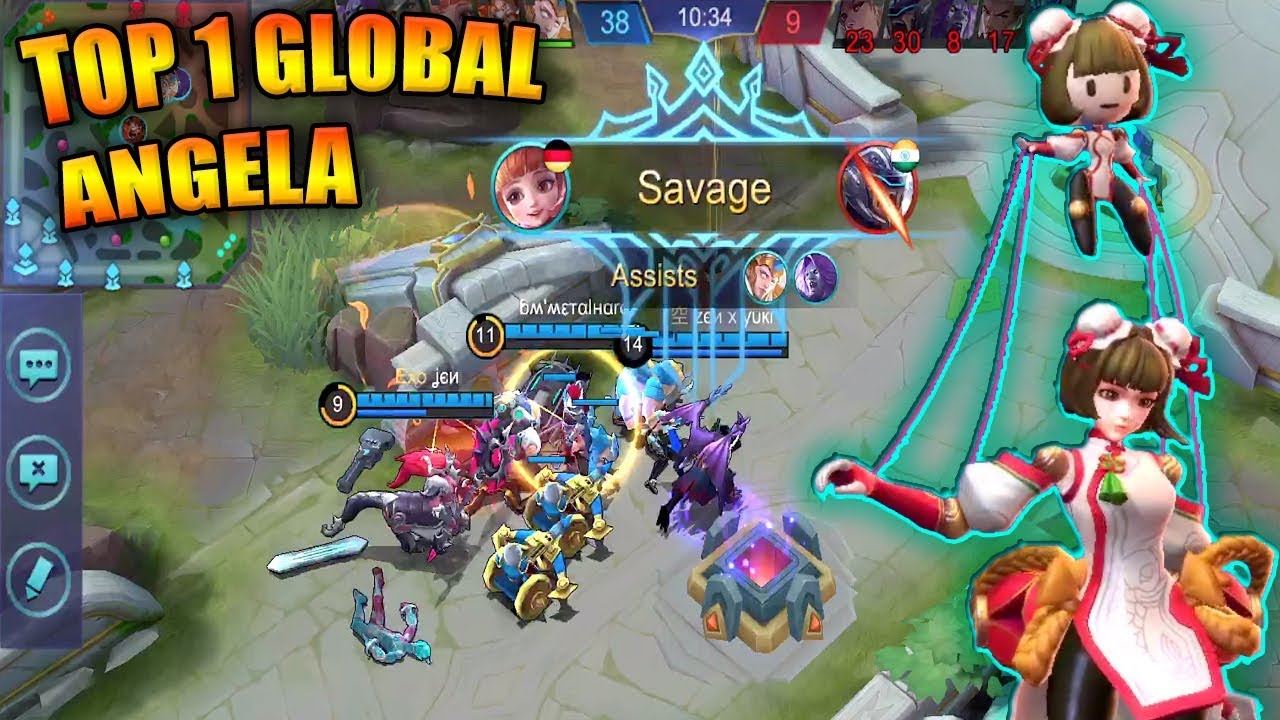 Mobile Legends Angela - Angela Mobile Legends - YouTube